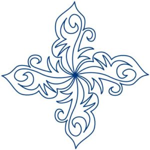 Swirls and Plus Block - Pro-Stitcher