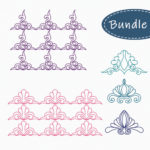 Mix and Match Triangles 5-Piece Set - Pro-Stitcher