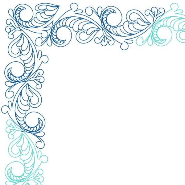 Tumbling Feathers Corner - Pro-Stitcher