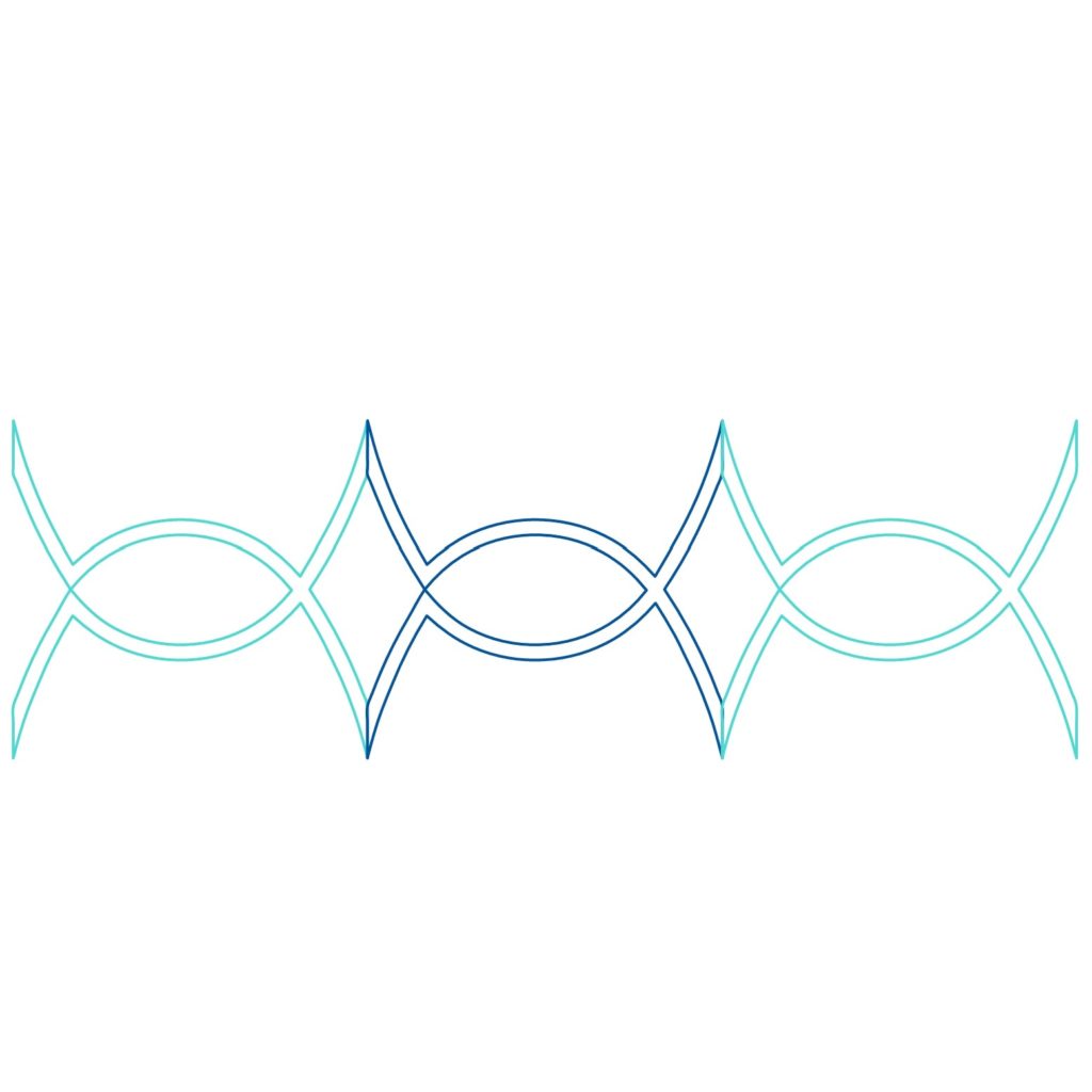 Cable and Diamond Border - Pro-Stitcher