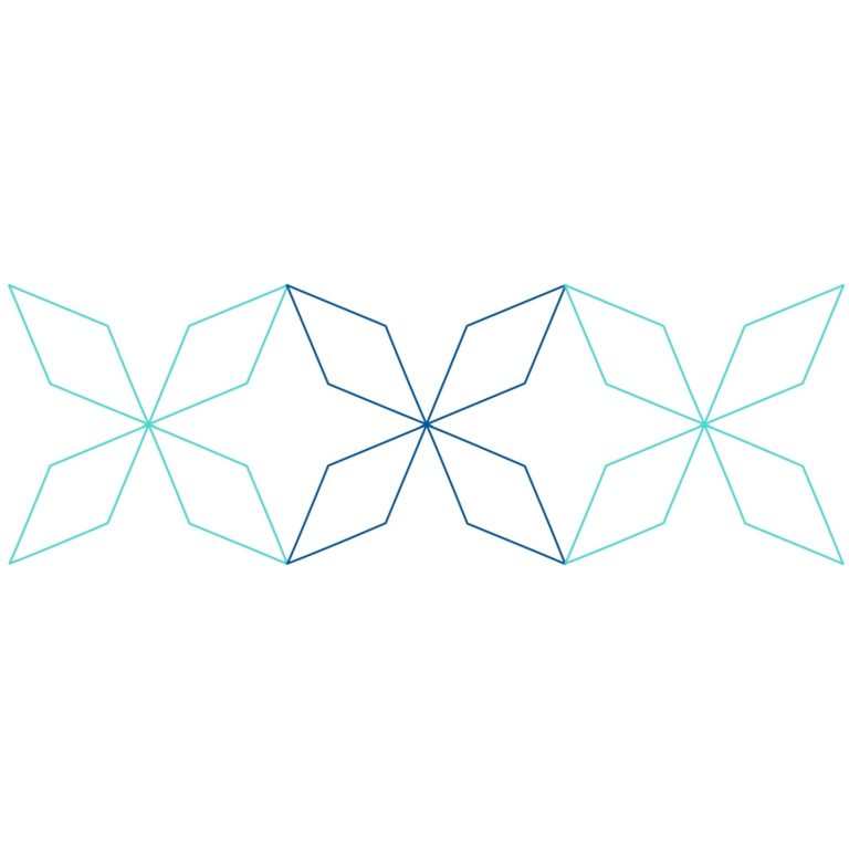 Double Star Border - Pro-Stitcher