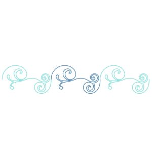 Floating Flower Border - Pro-Stitcher