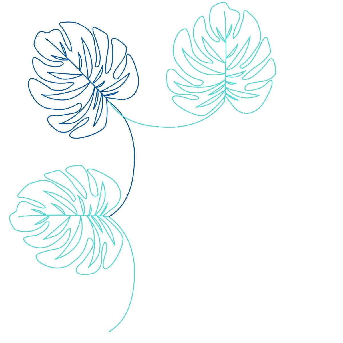 Monstera Promenade 10-Piece Set - Pro-Stitcher