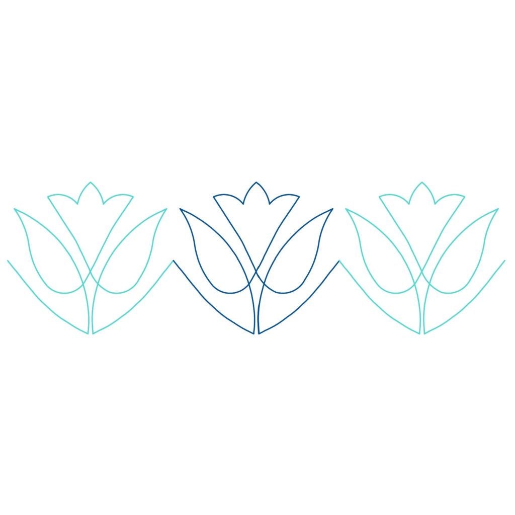 Tulip Border - Pro-Stitcher