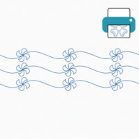 Waving Pinwheel E2E DIGITAL or PRINTABLE - Pro-Stitcher