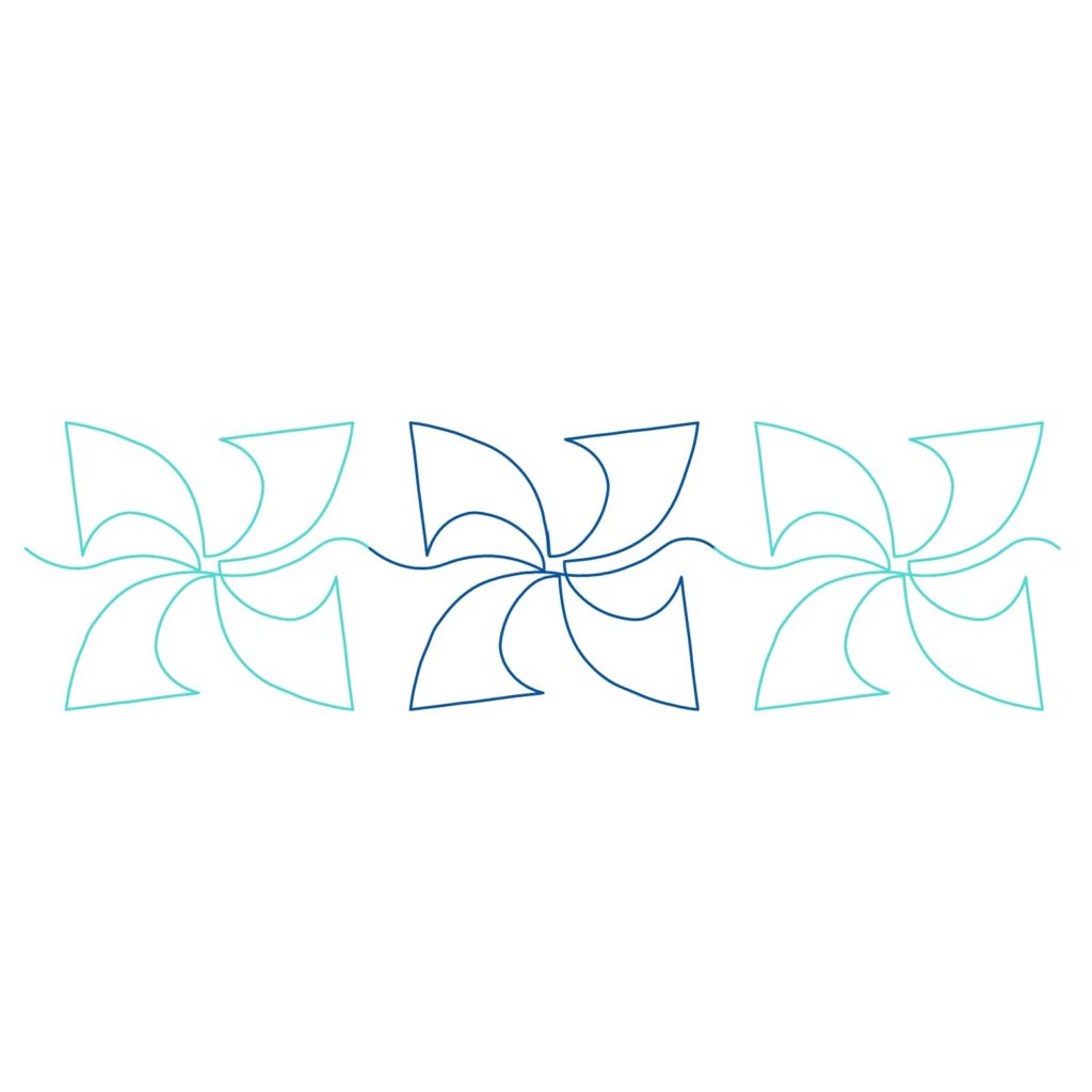 Whirlybows Border - Pro-Stitcher