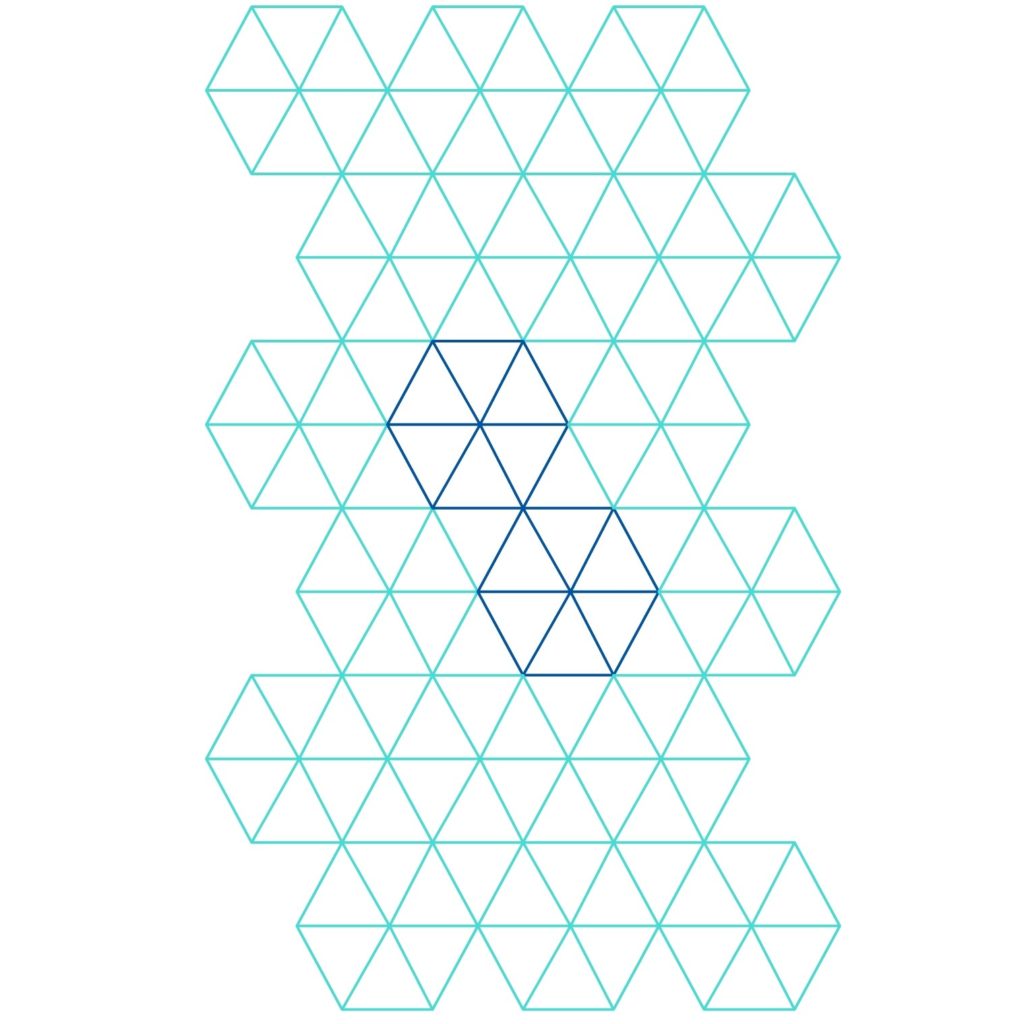 Connected Hexagons - Pro-Stitcher