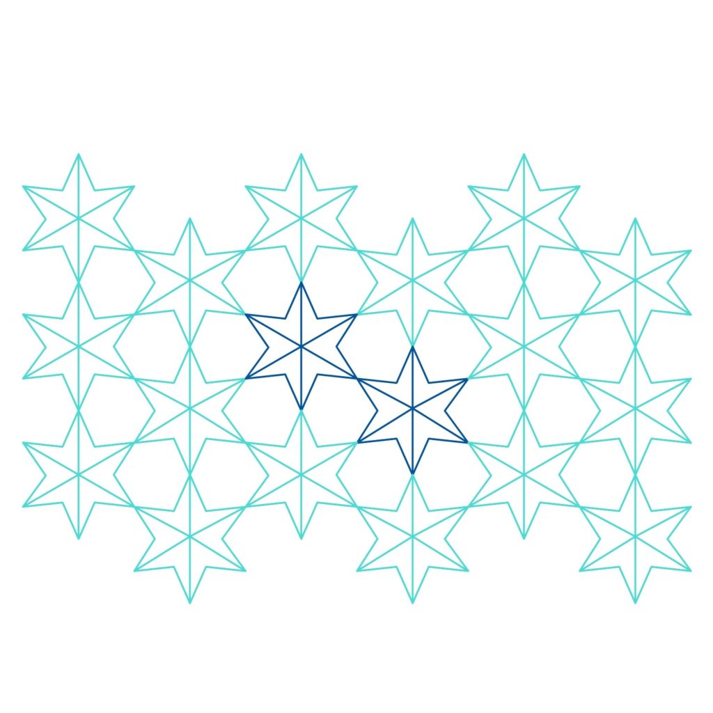 Connected Stars - Pro-Stitcher