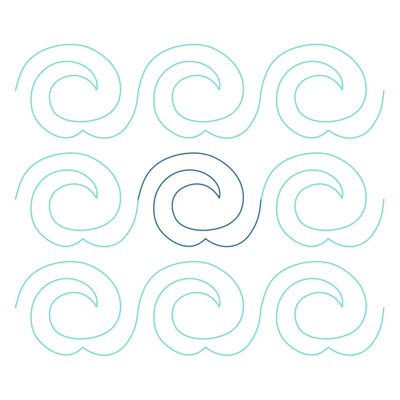 Gentle Waves E2E - Pro-Stitcher