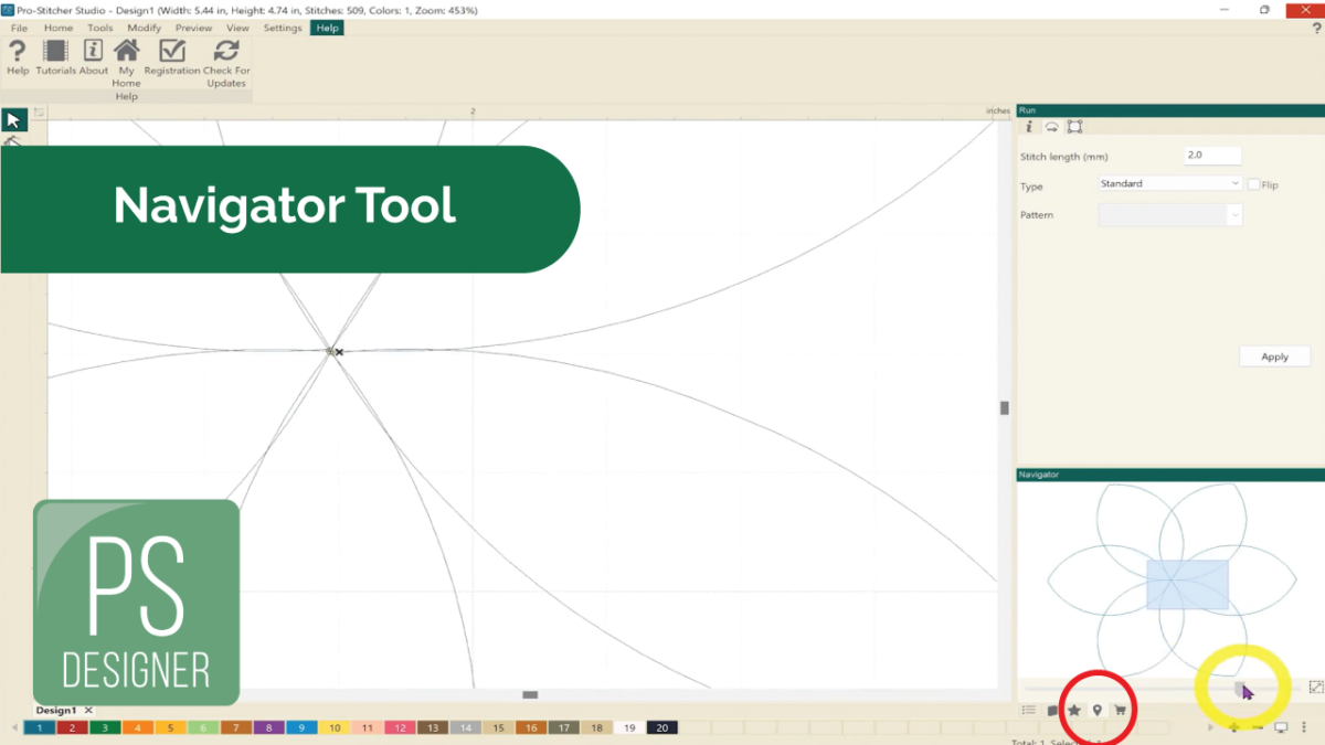 Navigator Tool - Pro-Stitcher