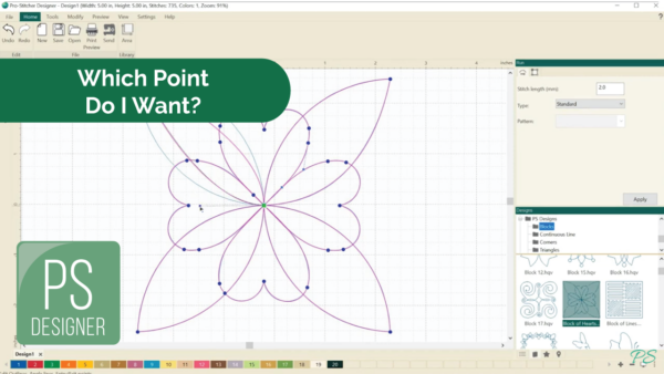 Anchor Point Types - Pro-Stitcher