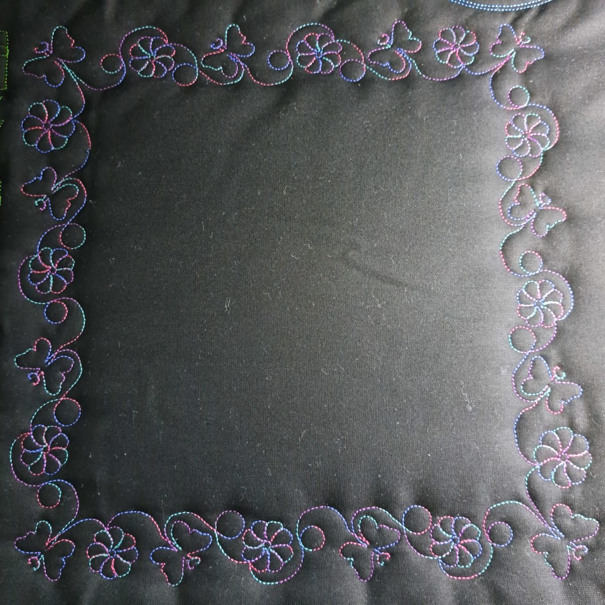Butterfly Rose Border - Pro-Stitcher