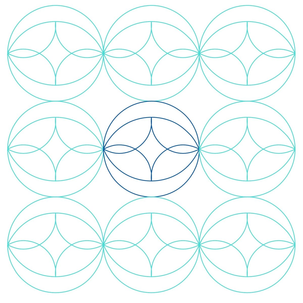 Circles Collection 6-Piece Set - Pro-Stitcher