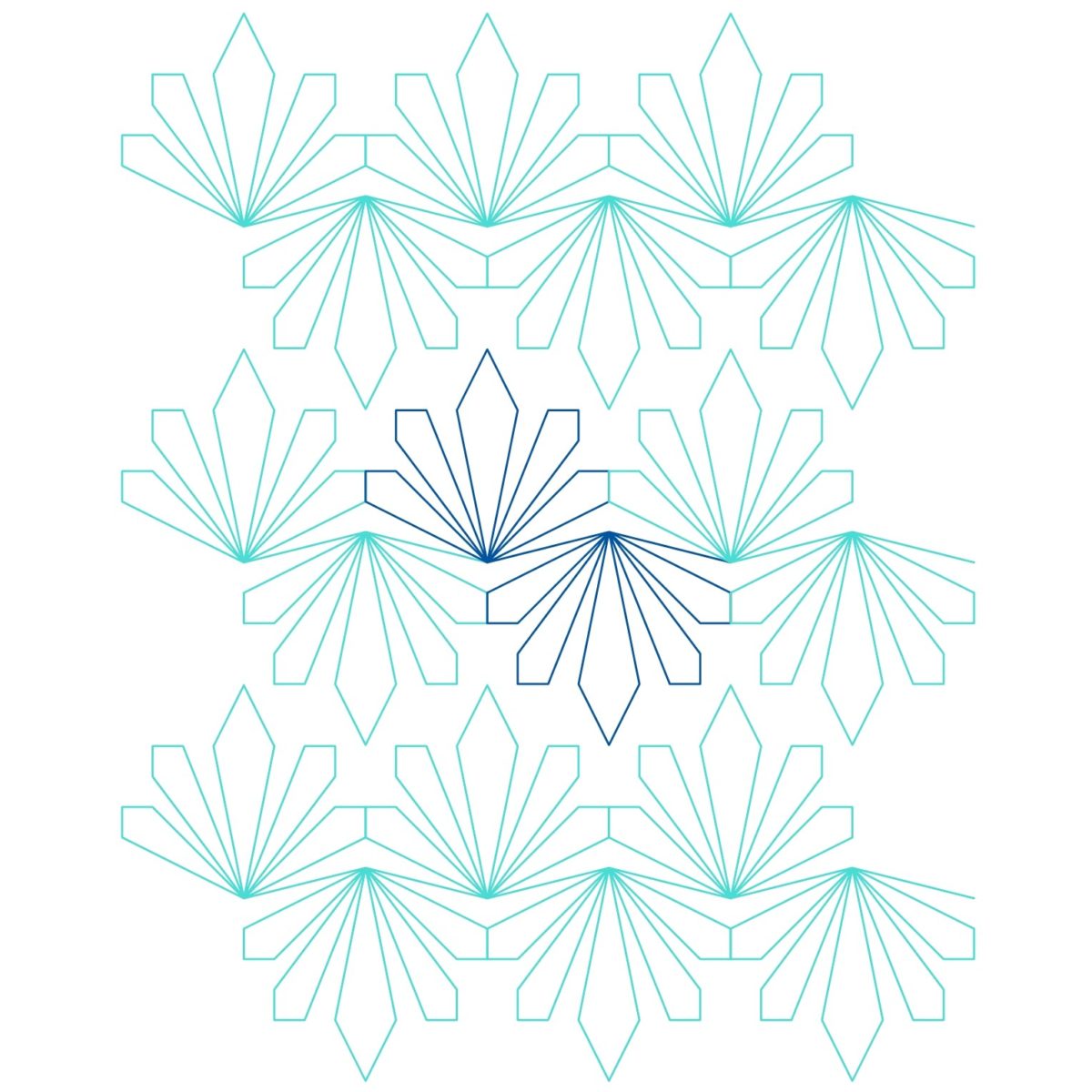 Modern Geometric 5-Piece Edge to Edge Collection - Pro-Stitcher