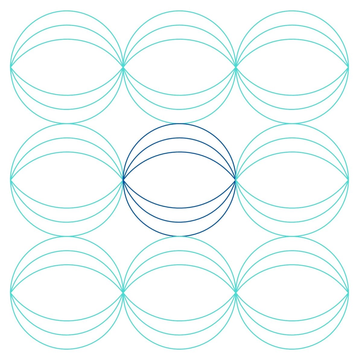 Circles Collection 6-Piece Set - Pro-Stitcher