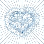 Sweet FMQ Heart Block - Pro-Stitcher