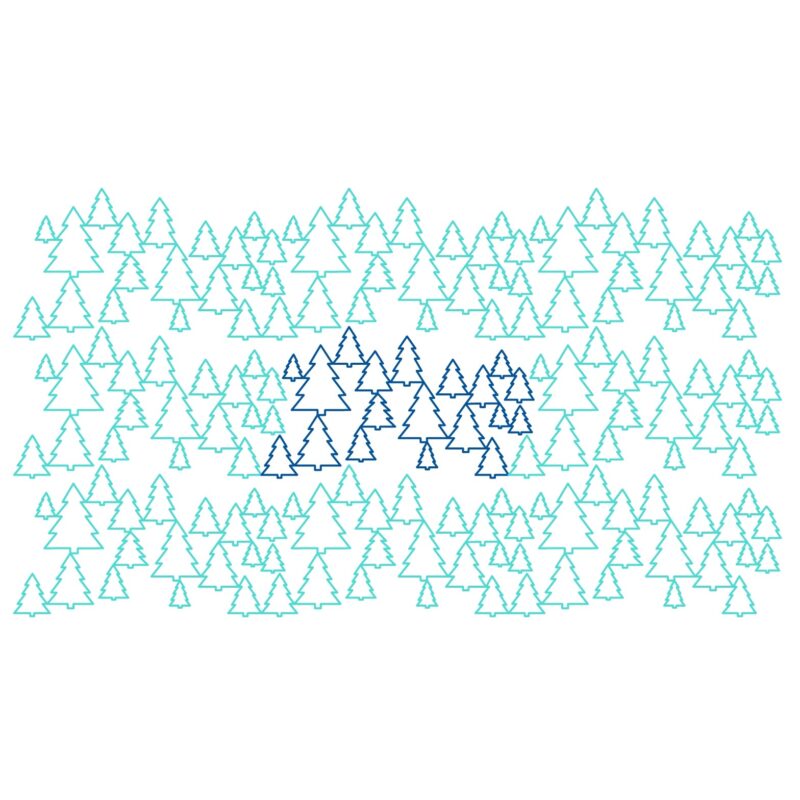 Field of Trees Set - Pro-Stitcher