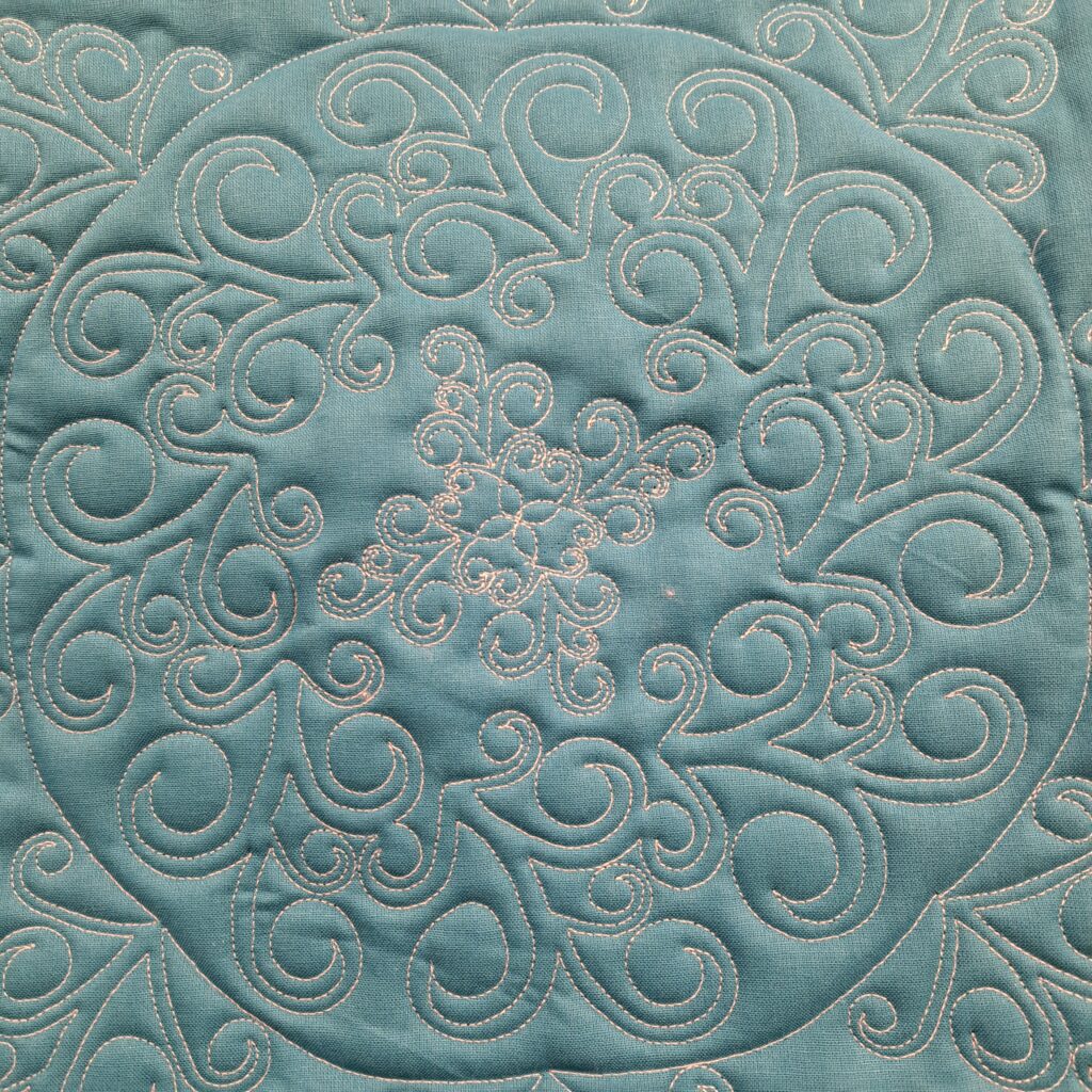 Double Swirl Feather Wreath - Pro-Stitcher