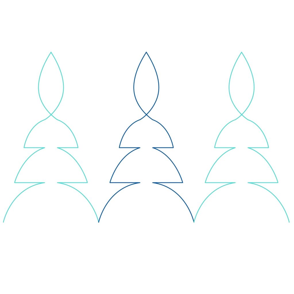 Butterfly Triangle block - Pro-Stitcher