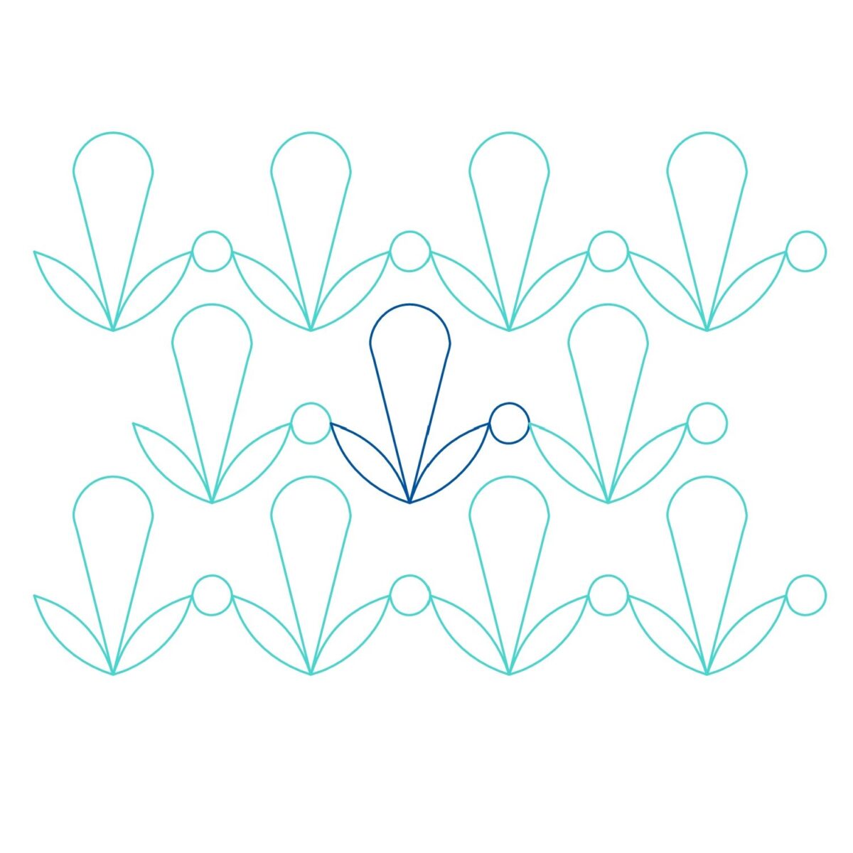 Floral 5-Piece Edge to Edge Collection - Pro-Stitcher