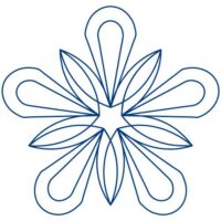 Lily Burst Block - Pro-Stitcher