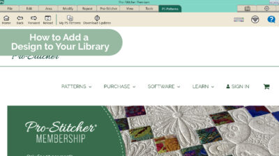 Pro-Stitcher Educational Video Library - Pro-Stitcher