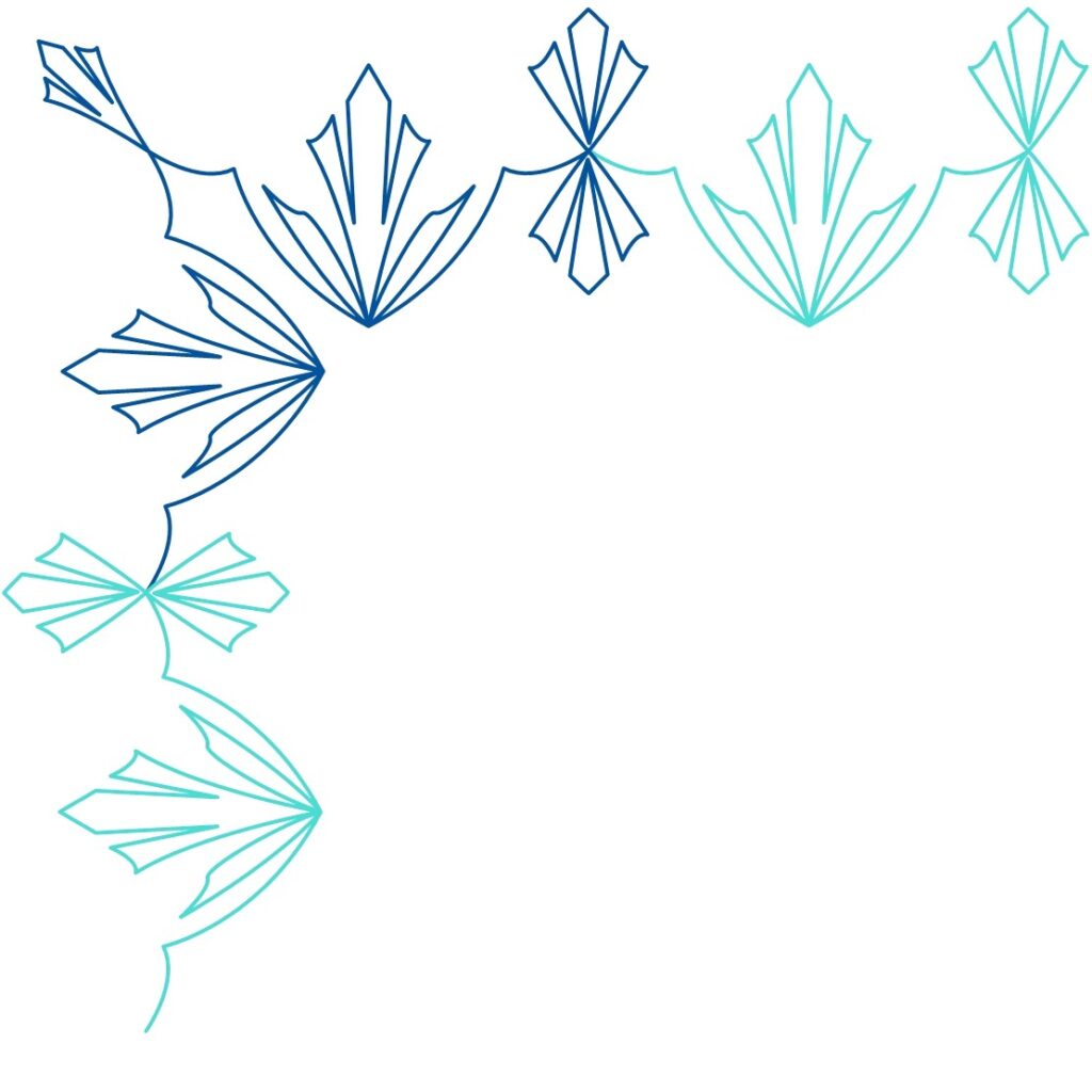 River Reflections Corner 2-Arabesque - Pro-Stitcher