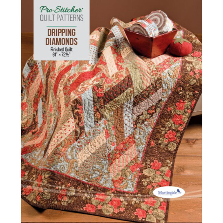 Dripping Diamonds Quilt Pattern - Pro-Stitcher