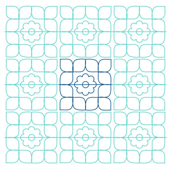 Flower Tiles - Pro-Stitcher