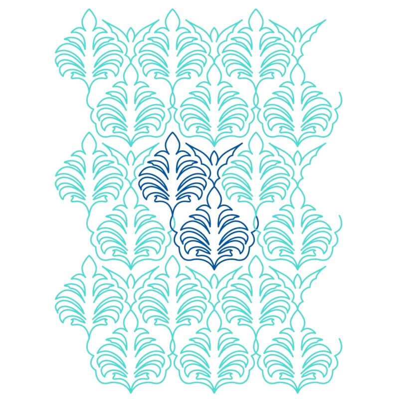 Hardcover Damask E2E - Pro-Stitcher