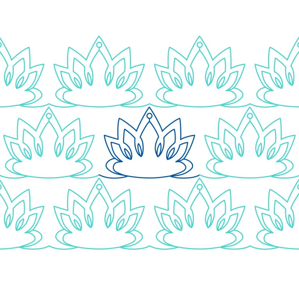 Lotus Flower Crown E2E - Pro-Stitcher