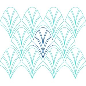 Art Deco 8-Piece Edge to Edge Set - Pro-Stitcher