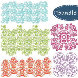 Sugar Skulls and Marigolds 15-Piece Set - Pro-Stitcher