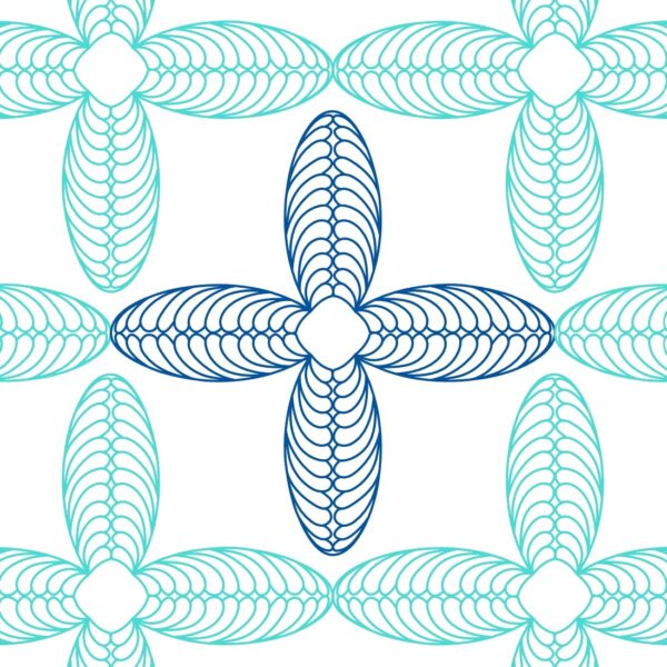 Citron Feather Square - Pro-Stitcher