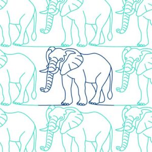 African Safari - Elephant E2E - Pro-Stitcher