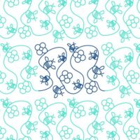 Bees and Flowers - Pro-Stitcher