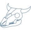 Cow Skull Block - Pro-Stitcher