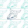 Cow Skull E2E - Pro-Stitcher