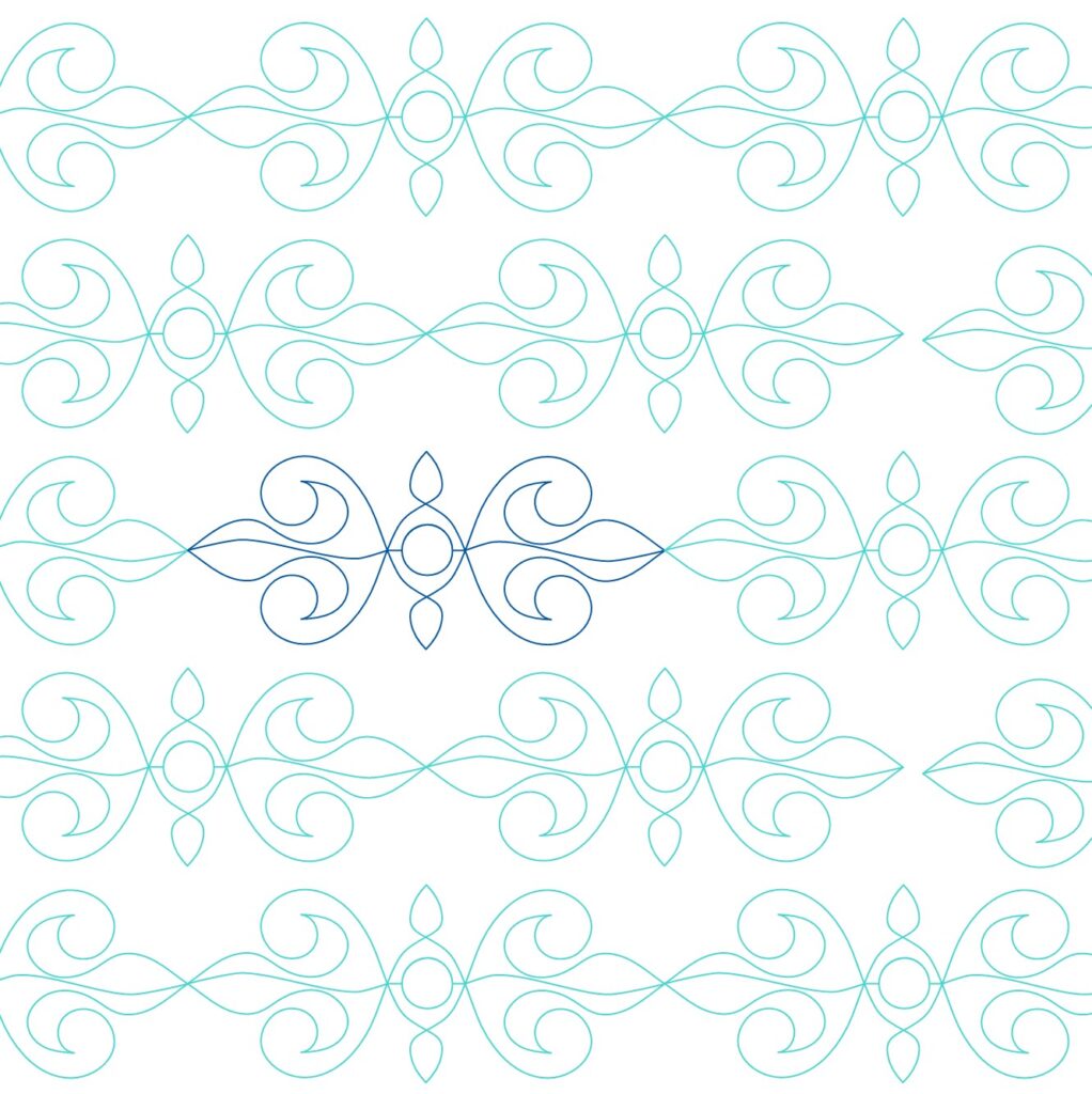 Decorative Dance Border - Pro-Stitcher