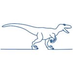 Dinosaur - UtahRaptor E2E - Pro-Stitcher