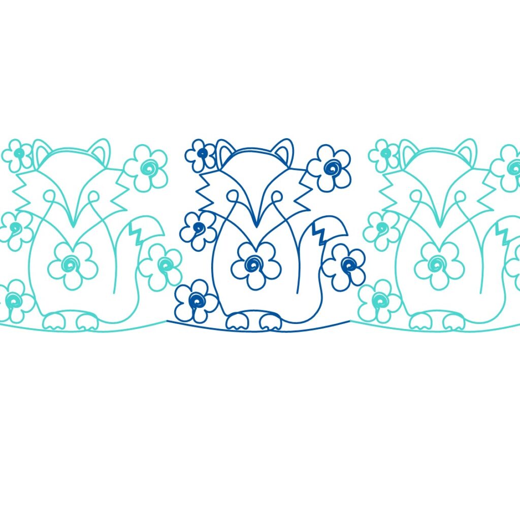 Fox Flower Set - Pro-Stitcher