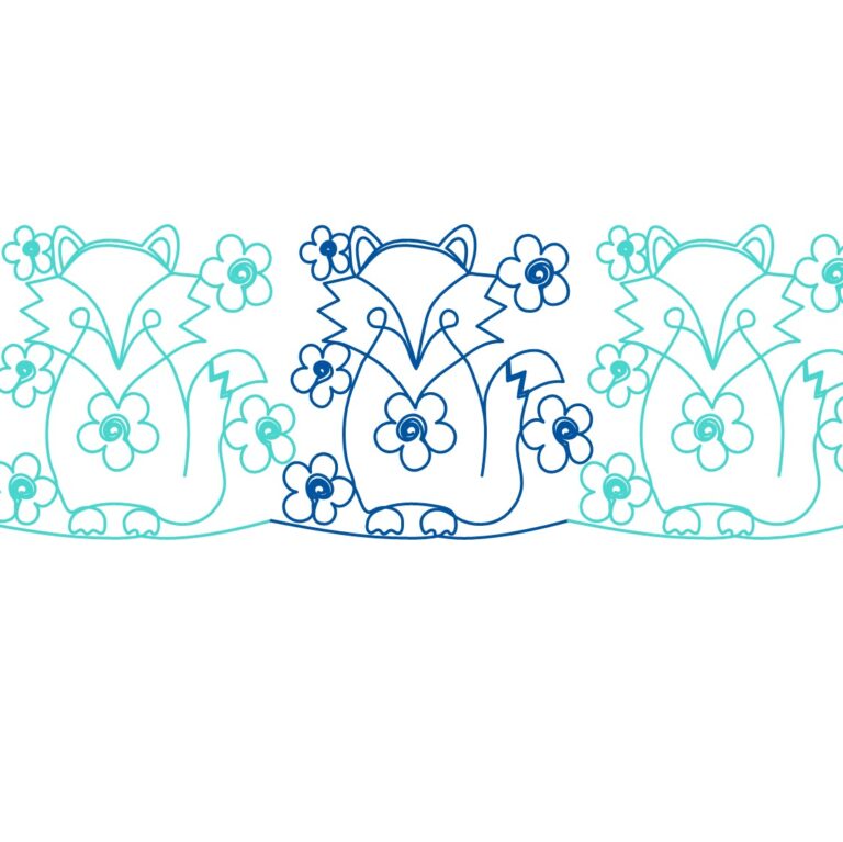 Fox Flower Set - Pro-Stitcher