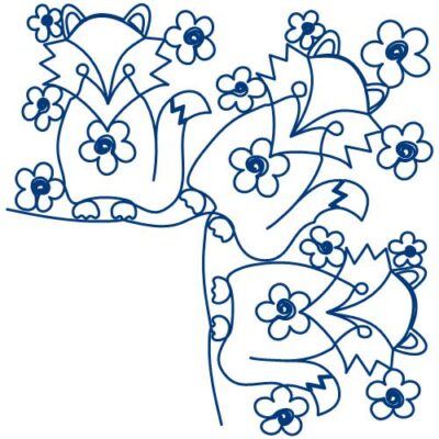 Fox Flower Set - Pro-Stitcher