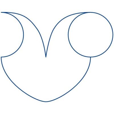 Modern Pearl Droop Border - Pro-Stitcher