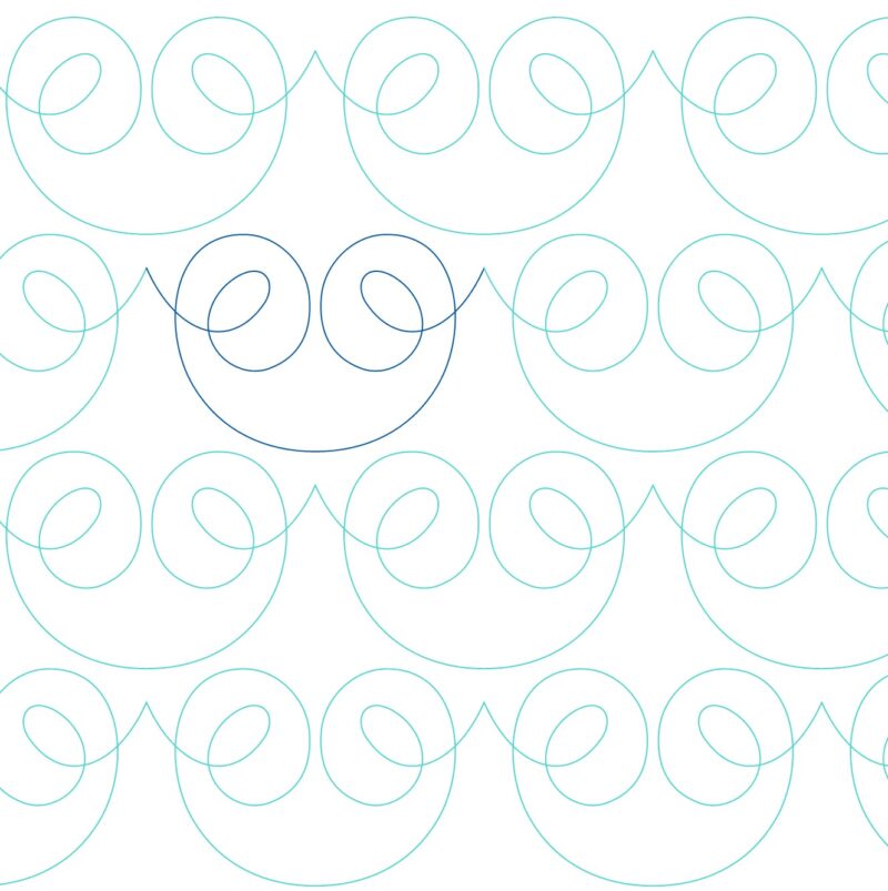 Smiling Loops Border - Pro-Stitcher