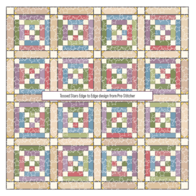 Star Chain Quilt Pattern - Pro-Stitcher