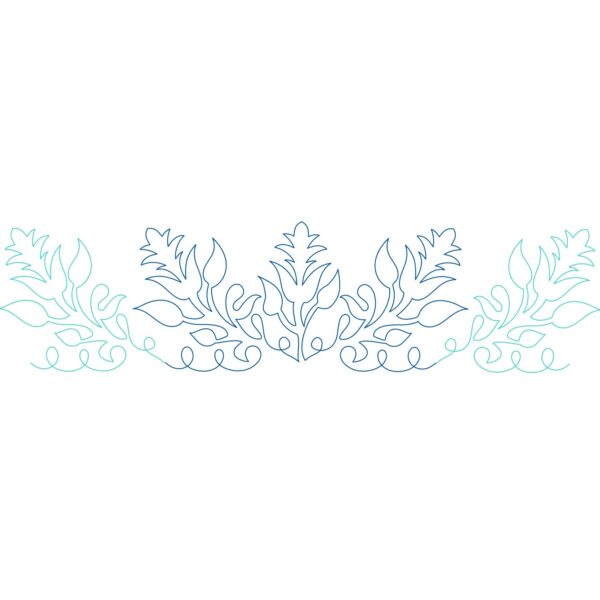 Thistle CENTER Border - Pro-Stitcher