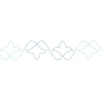 Tossed Tulips Border - Pro-Stitcher