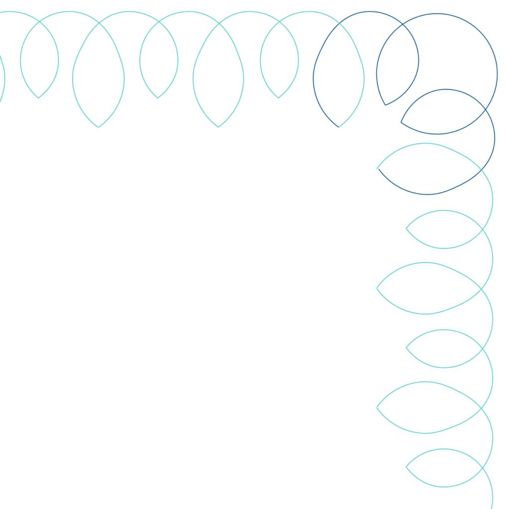 Varied Loops Corner - Pro-Stitcher