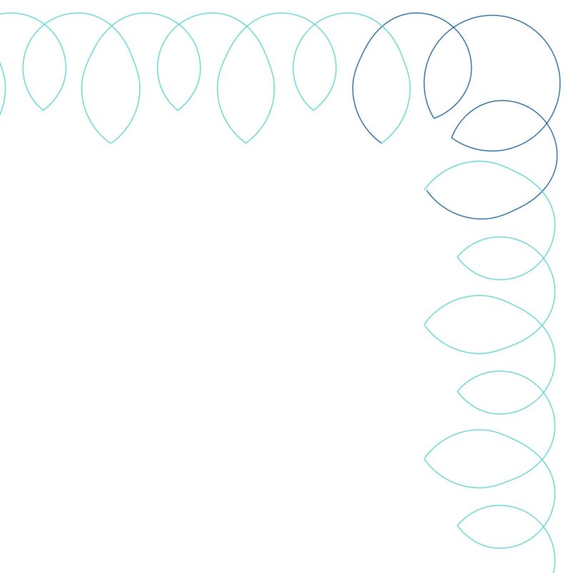 Varied Loops Corner - Pro-Stitcher